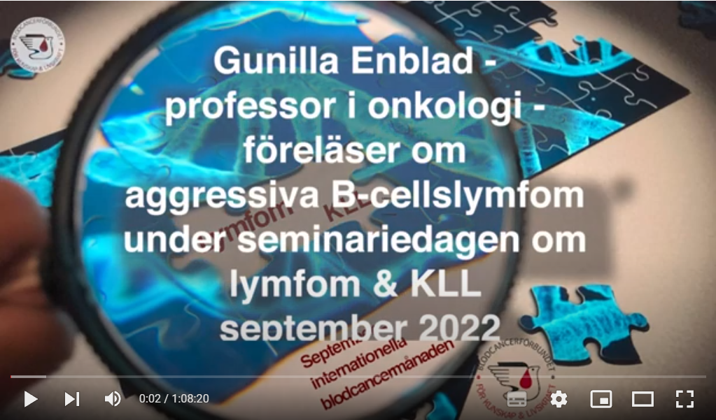 Lymfom-KLL-dagen 22 - om aggressiva B-cellslymfom & CAR-T med prof ...